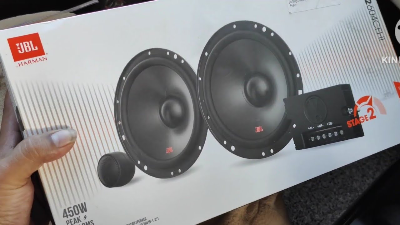 JBL component speakers stage2604cfhi - YouTube