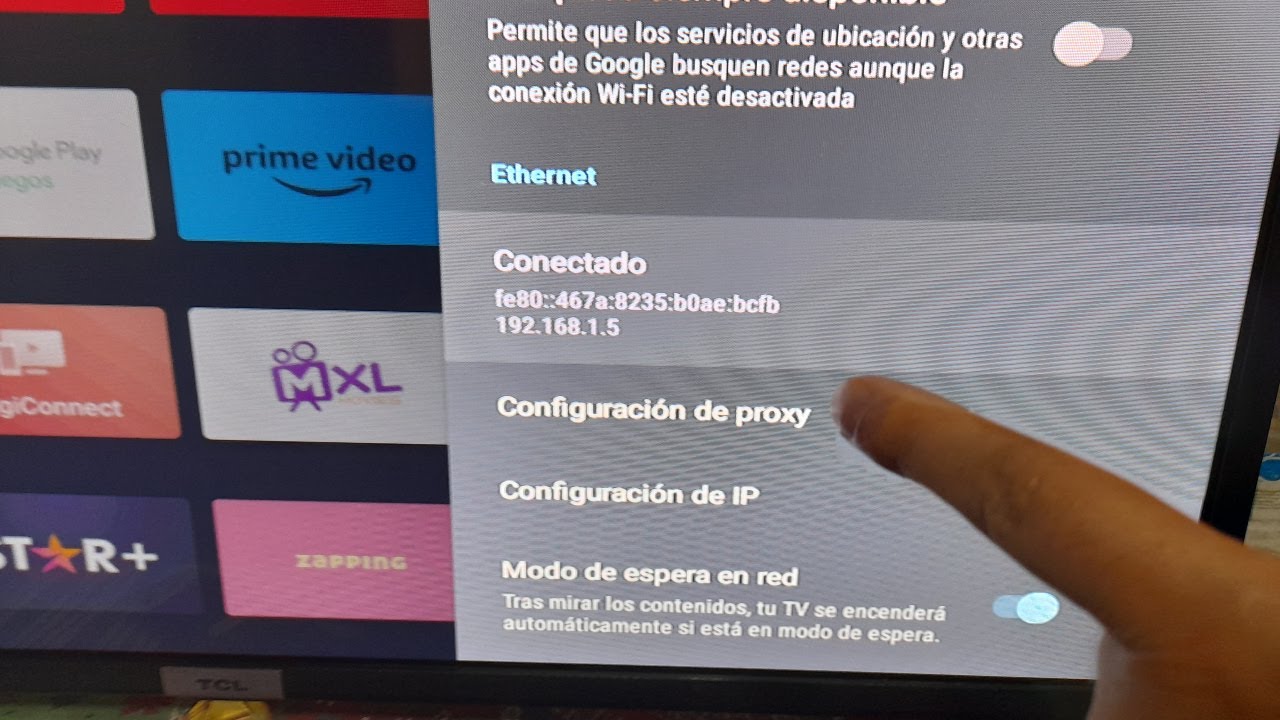 Cómo conectar internet con smart tv con cable ethernet ó cable de red ó ...