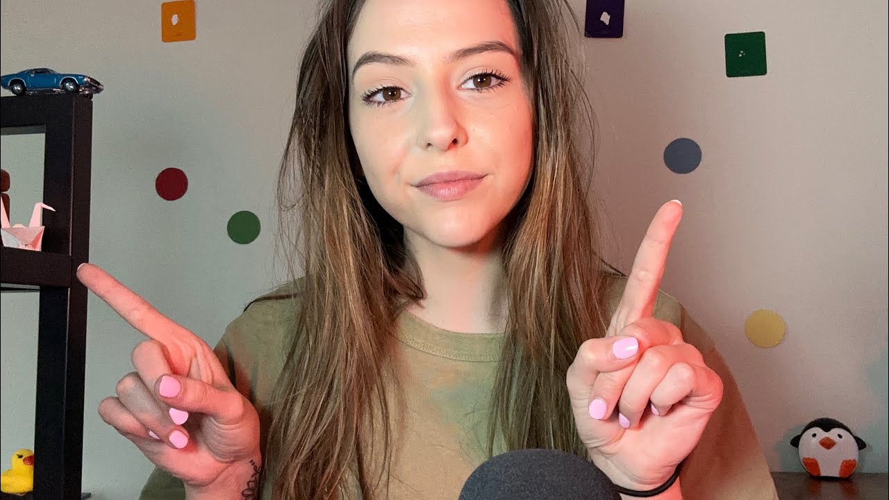 ASMR Points on the Wall 🔹🔸 Throwback ASMR Focus Games - YouTube