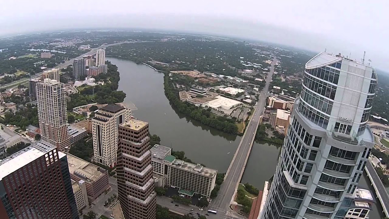October 12, 2014 drone views of Austin, Texas. - YouTube