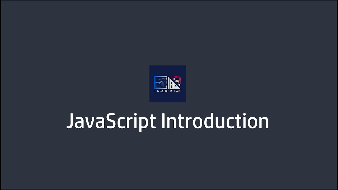 Javascript Introduction Js Intro What Is Javascript Javascript 1260