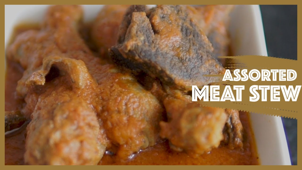 CHICKEN, BEEF, LAMB CHOPS ASSORTED MEAT STEW - YouTube