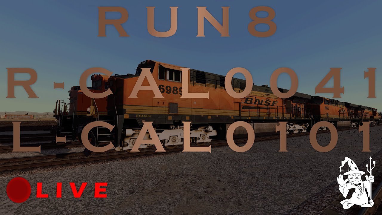R-CAL0041 PT2 & L-CAL0101 - The Rail Yard - Run8 Train Simulator - YouTube