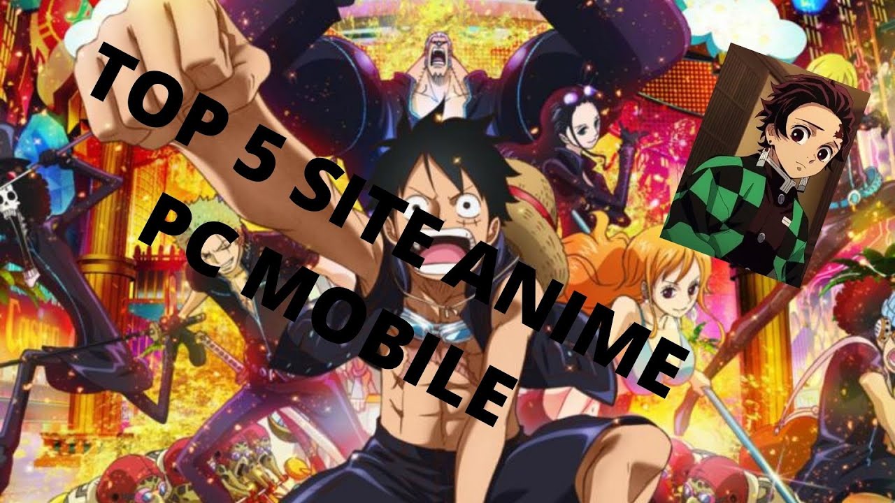 Top 5 site anime👌 (pc mobile) - YouTube