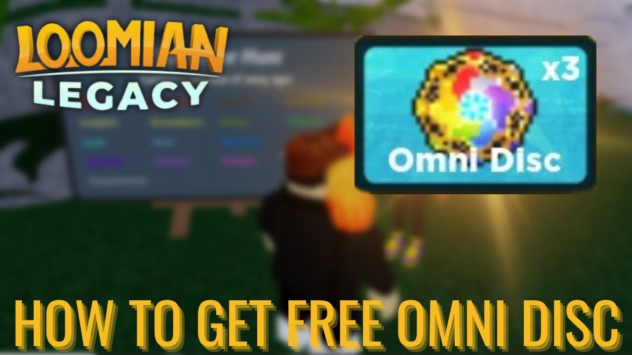 (Limited Time) How to Get Free Omni Disk in Loomian Legacy! - YouTube