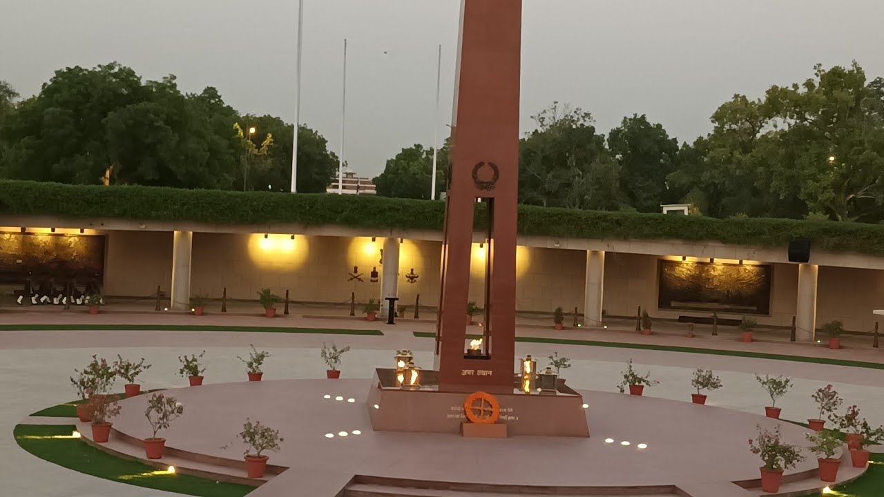 शहीद स्मारक इंडिया गेट अंदर का व्यू||india gate shaheed smarak inside ...