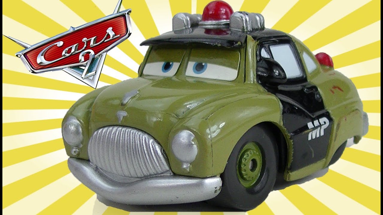 Cars 2 Disney Sheriff Mini Adventures Lighting McQueen Radiator Springs ...
