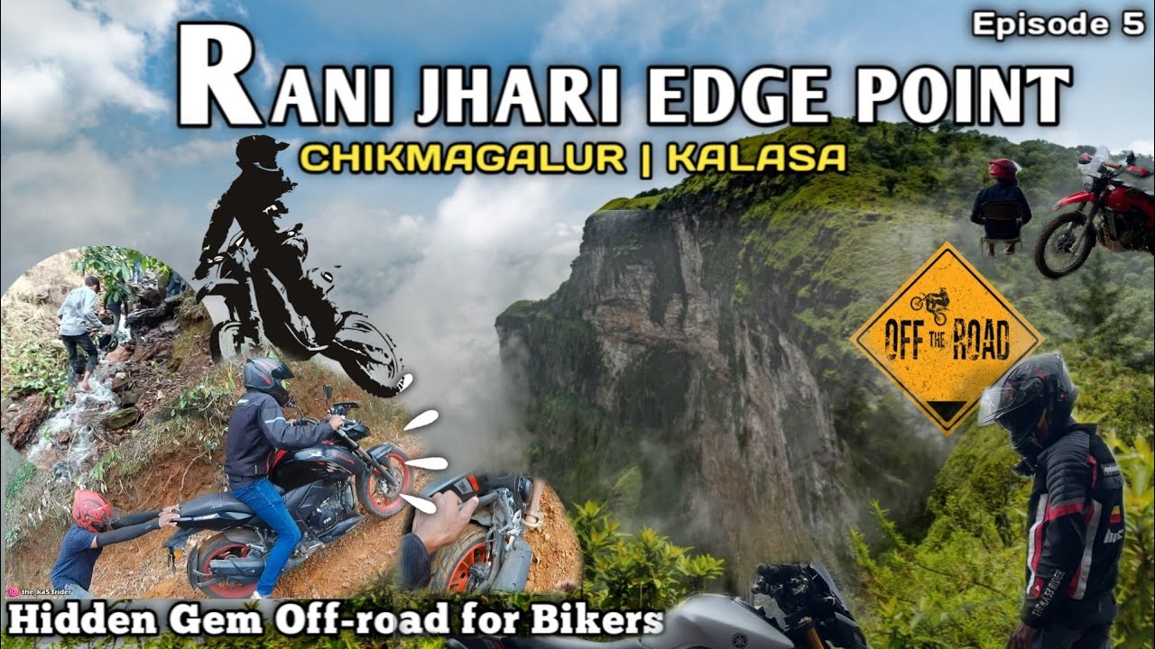 Rani jhari Chikmagalur | Off-road Route for View Point | With @Kannada ...