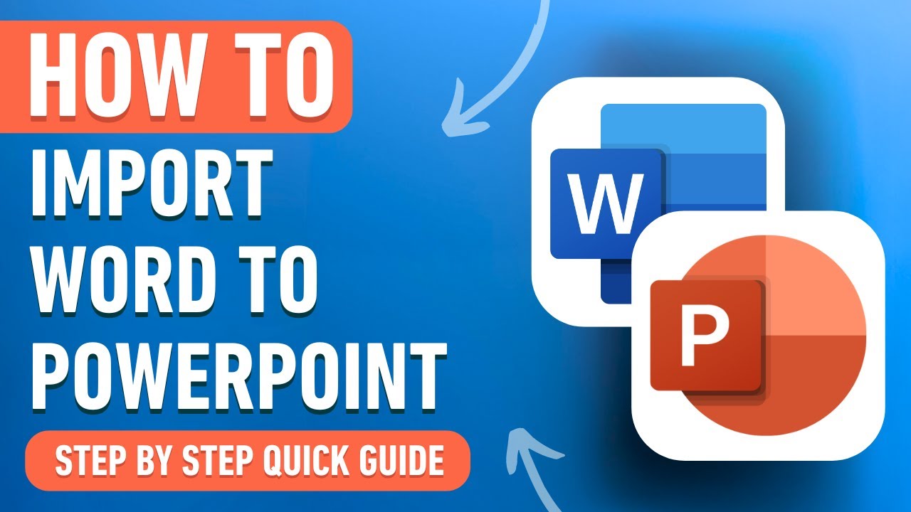 How to Import Word to PowerPoint (Easy Tutorial) - YouTube