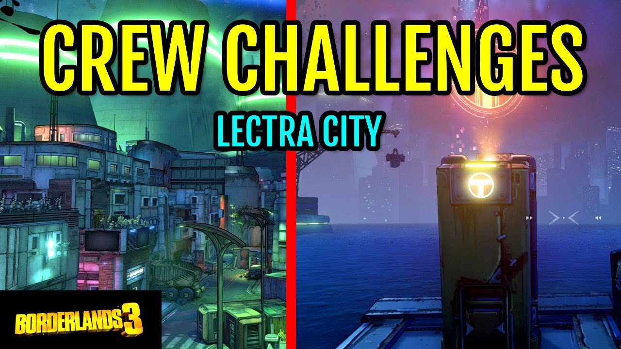 ALL Crew Challenge Locations: Letra City (Planet Promethea ...