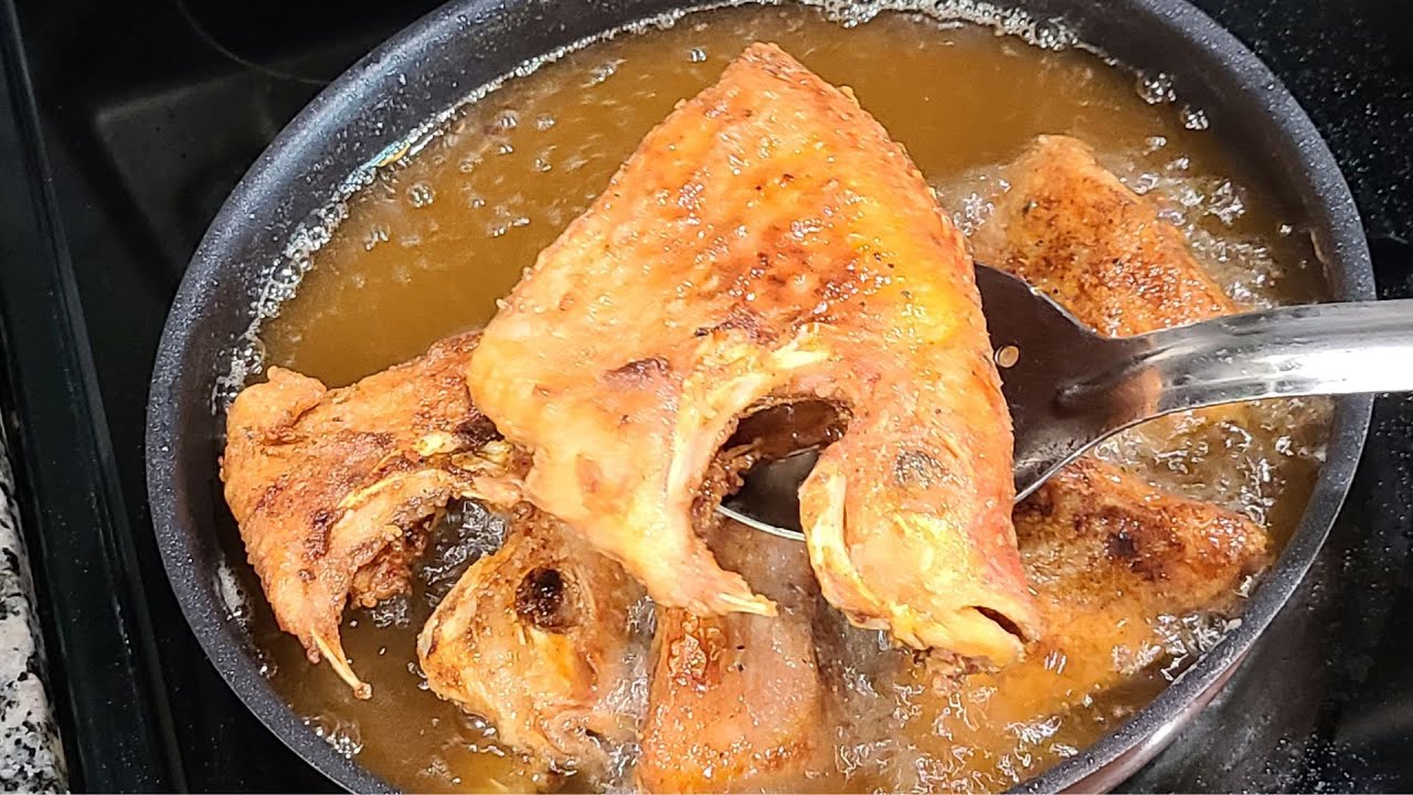 Frying Fish @gloriousliving6298 - YouTube