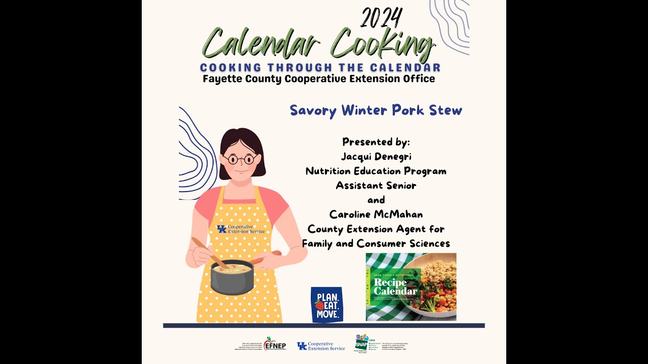 January 2024 Cooking Through the Calendar - YouTube