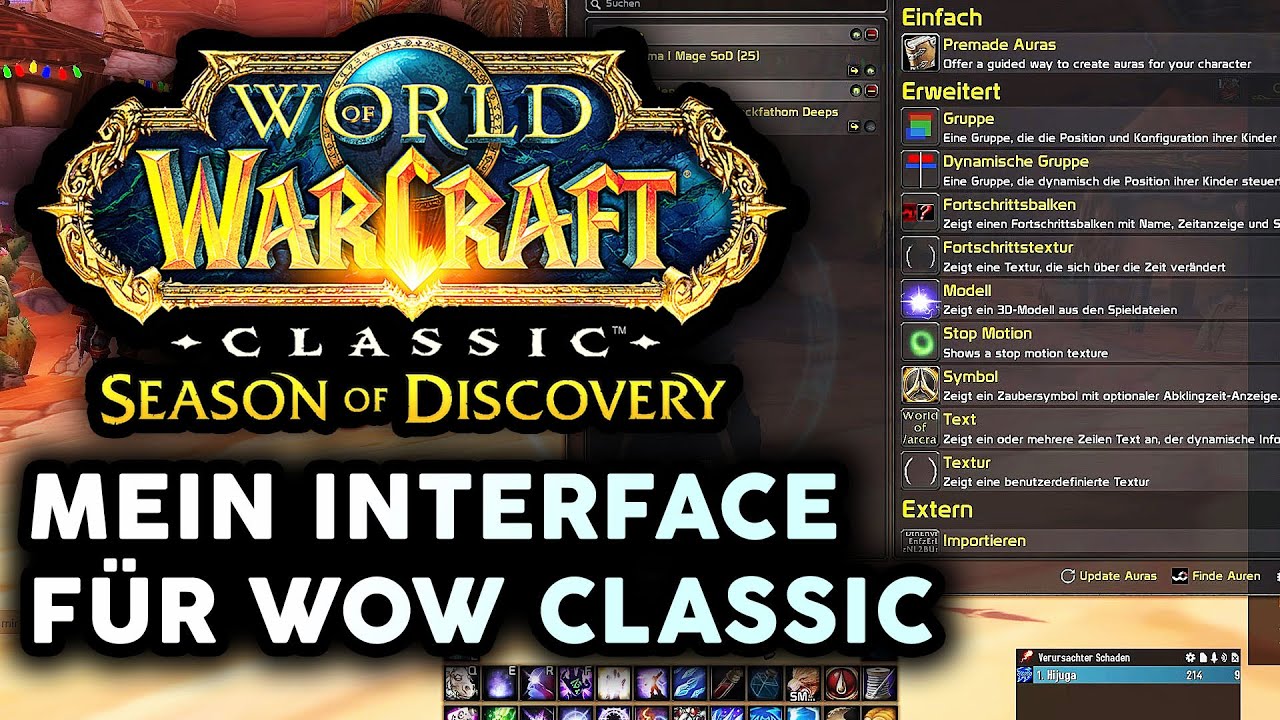 Addon Tipps für ein cleanes Interface in Season of Discovery | WoW ...