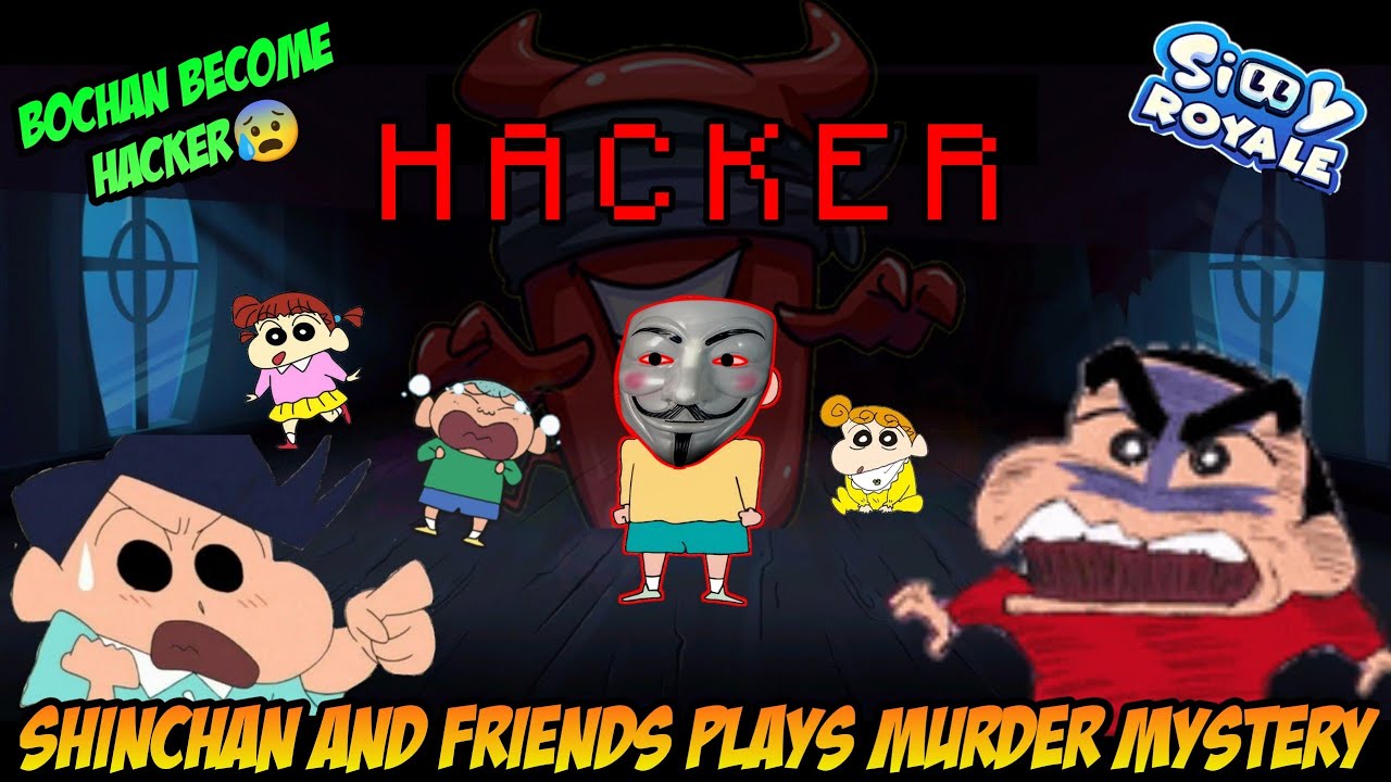 Shinchan and friends playing silly royale but bochan become hacker 😰 ...