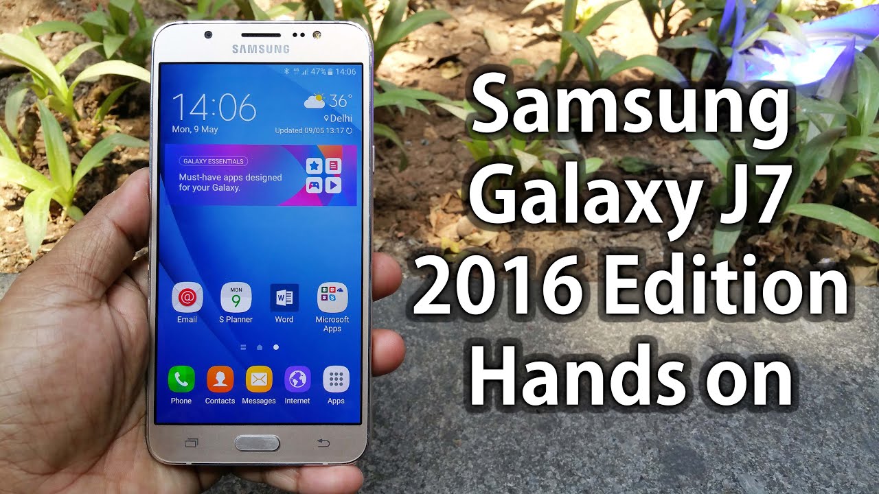 Samsung Galaxy J7 (2016) Hands on Review | First Look - YouTube