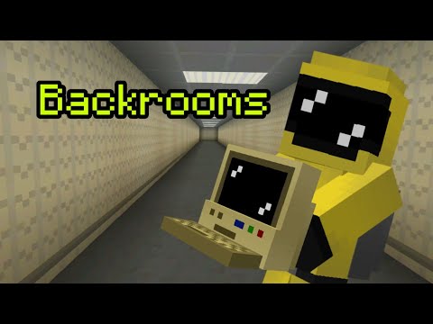 Minecraft Backrooms addon sneak peek - YouTube