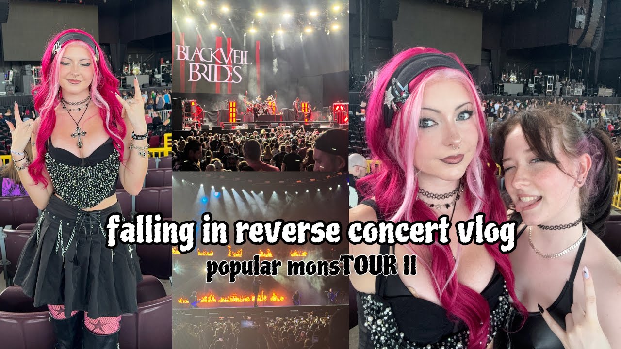 falling in reverse concert vlog | popular monsTOUR II - YouTube