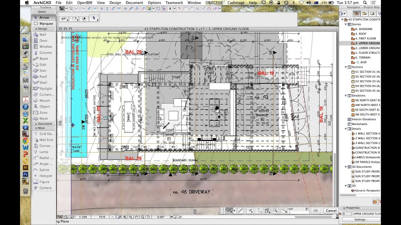 ARCHICAD - PRO RENDERING IN V17 - PART 2 - YouTube