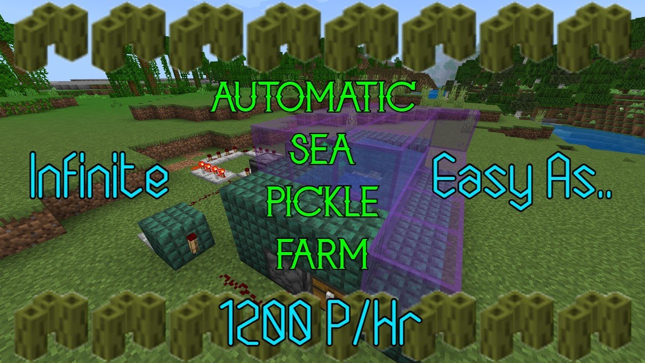 Infinite Auto Sea Pickle Farm 1200p/hr #Shorts #Youtubeshorts #pickle ...