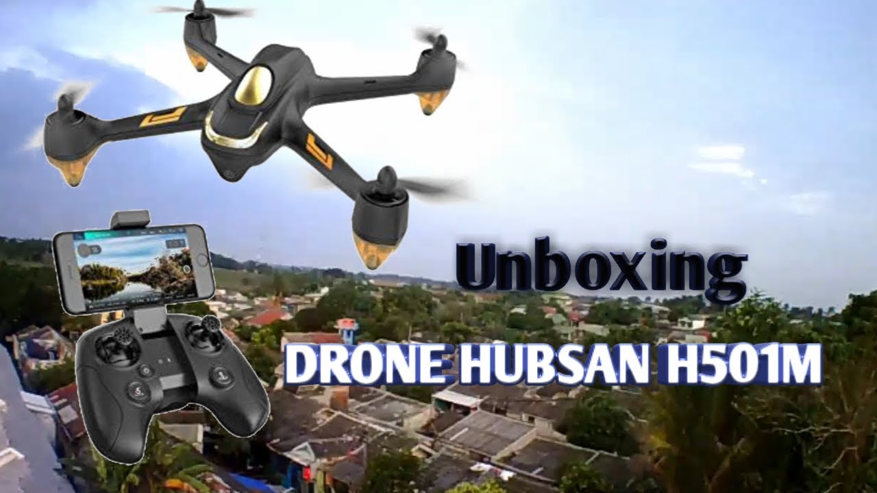 Unboxing Drone Hubsan H501M - YouTube