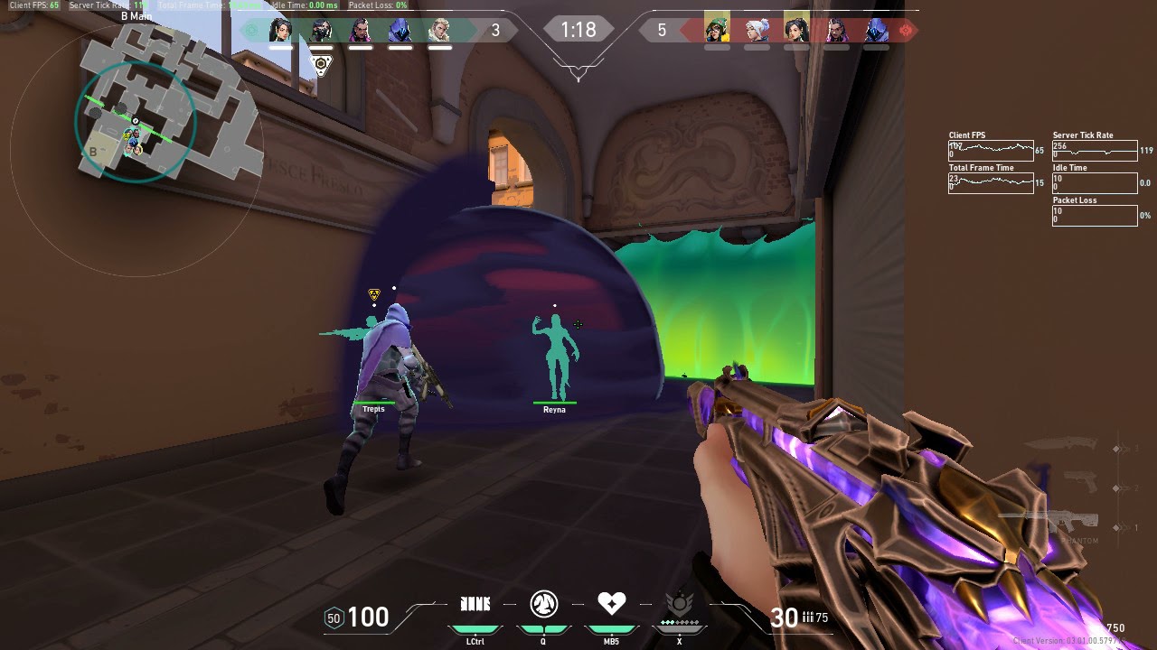 NEW RUINATION PHANTOM GAMEPLAY VALORANT!!! BEST PHANTOM SKIN?? - YouTube