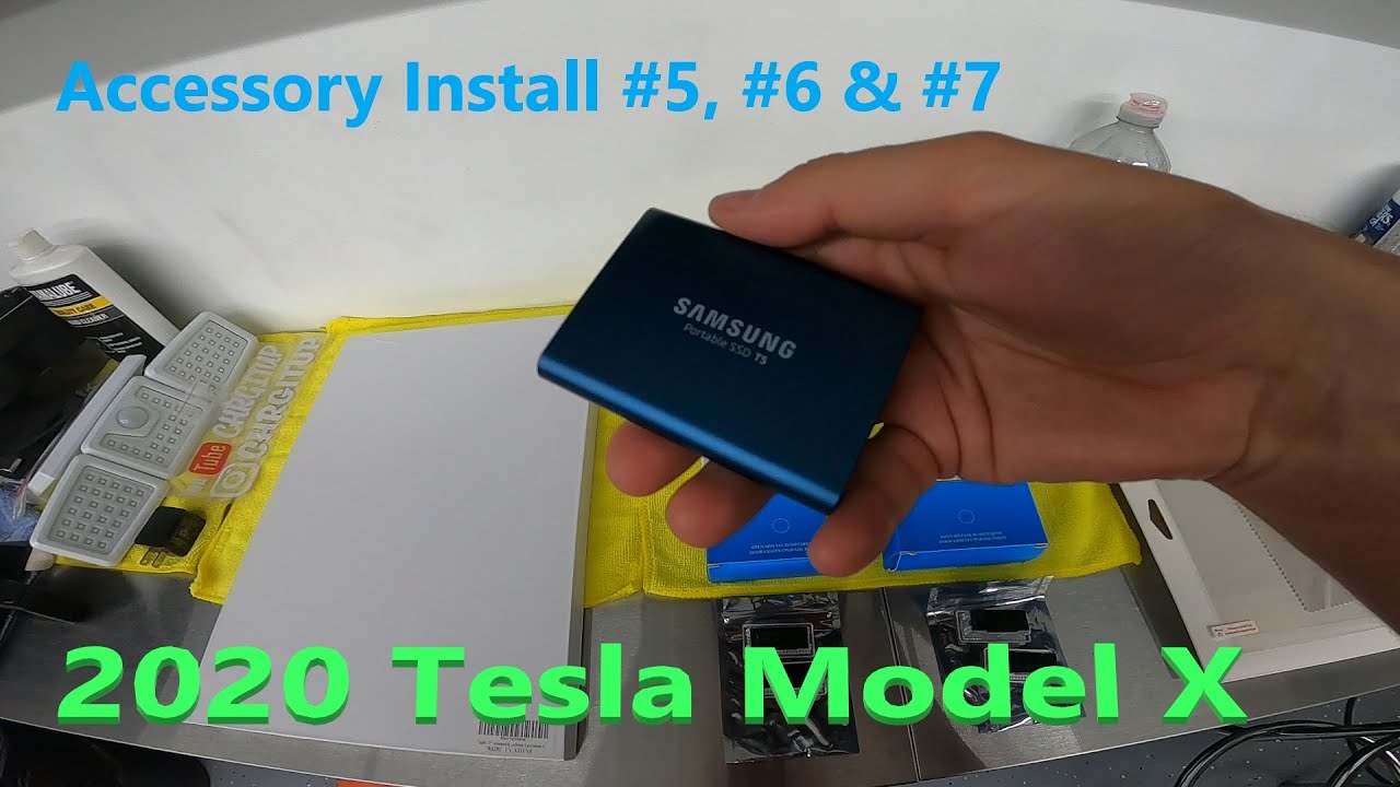 2020 Model X Accessory Install #5, #6 & #7 - YouTube