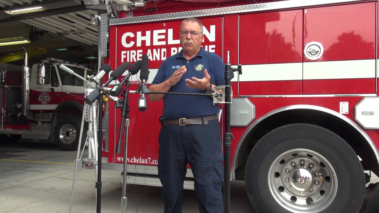 Live - Incident Commander Chris Schulte Briefs the Press on August 18th ...