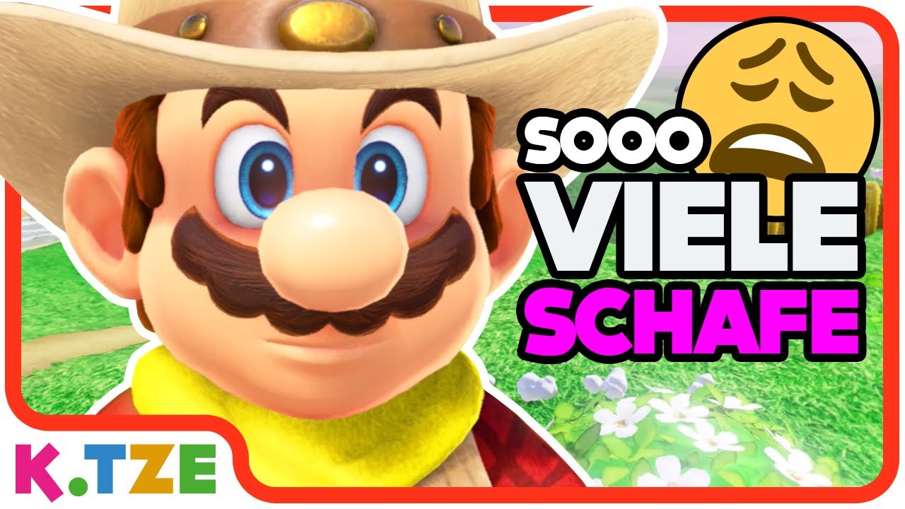 Ranger Mario hütet Schafe 🤠🐑 Super Mario Odyssey für Kinder - YouTube