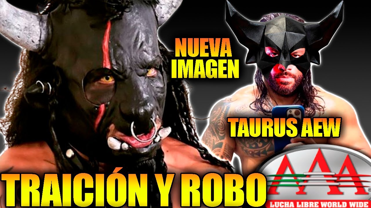 TRAICIÓN y ROBO de AAA:Nueva imagen de Black Taurus en AEW ya está ...