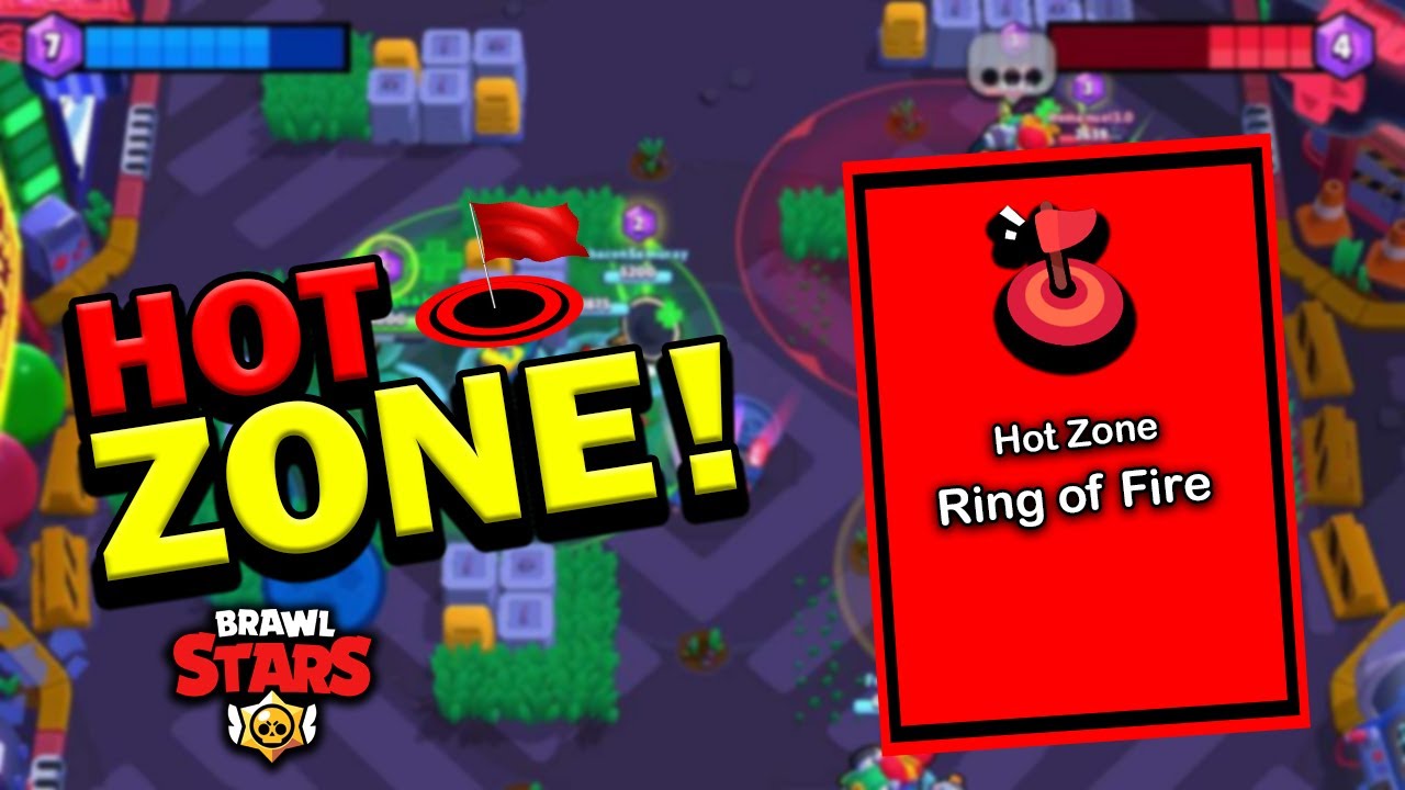 Hot Zone Ring of Fire Gameplay Brawl Stars - YouTube