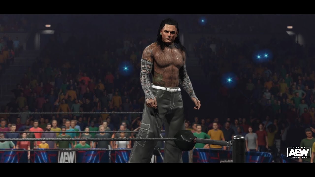 WWE 2K23 Jeff Hardy vs. MJF - YouTube