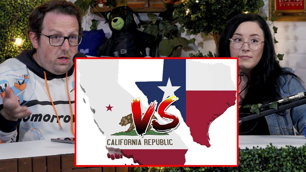 California Vs Texas: Which is Better? - Mega64 Podcast 719 Highlight ...