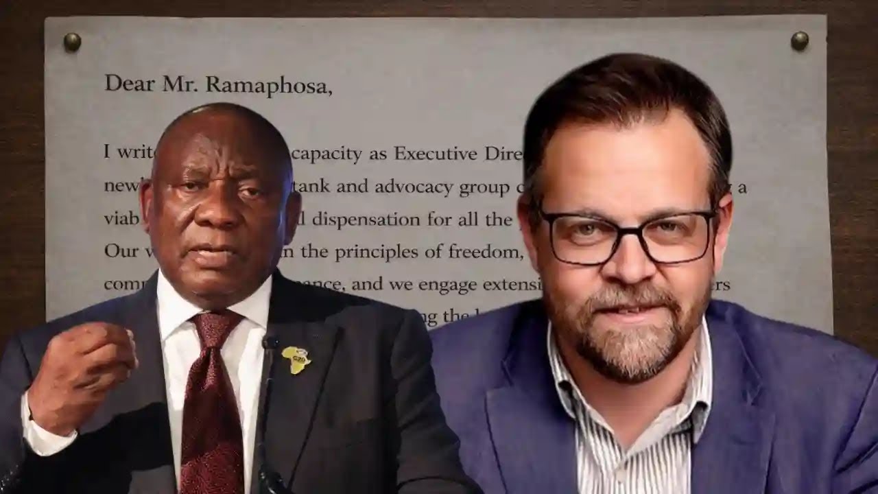 Open letter to president Ramaphosa - YouTube