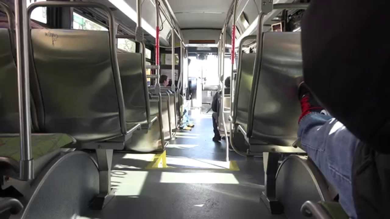 ON BOARD ABQ RIDE NEW FLYER XCELSIOR XN40 BUS 615 ON THE 97 ZUNI ...