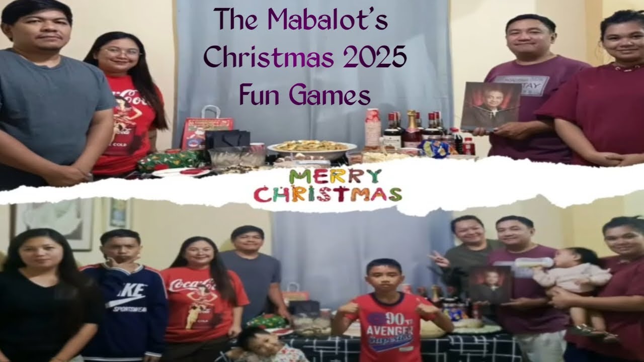 2025 Christmas Fun Games | The Mabalot's - YouTube