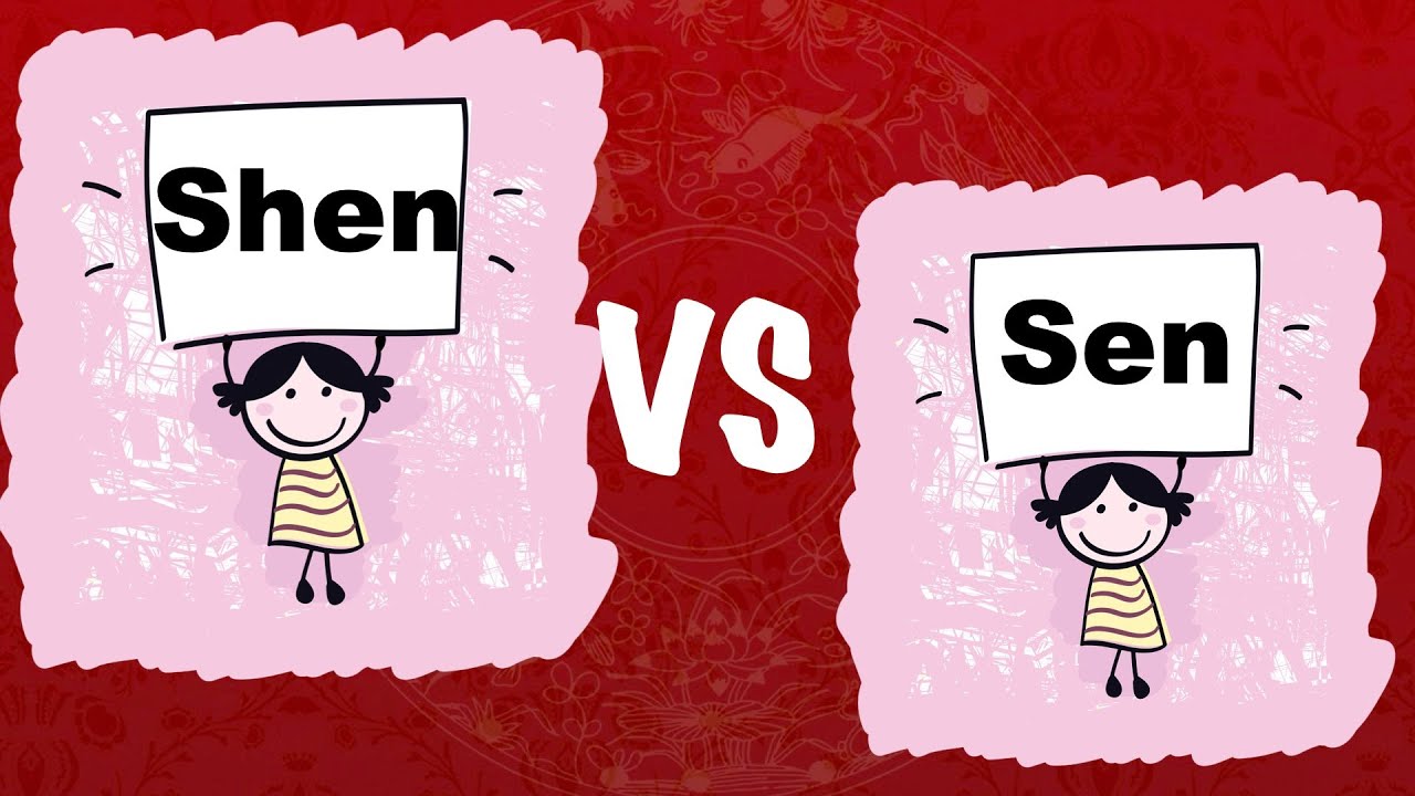 Master Chinese 's' and 'sh' in Four Tones | How to Pronounce Sen and ...