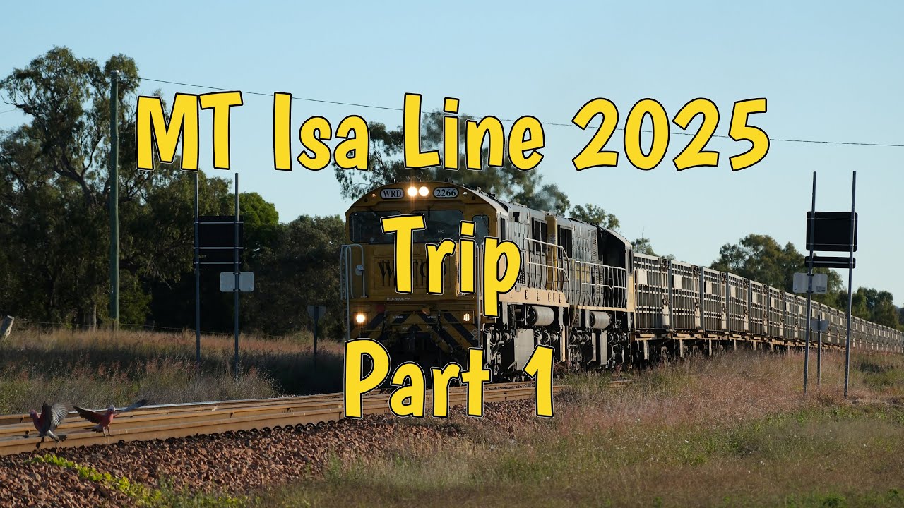 Mt Isa Line 2025 Trip - YouTube