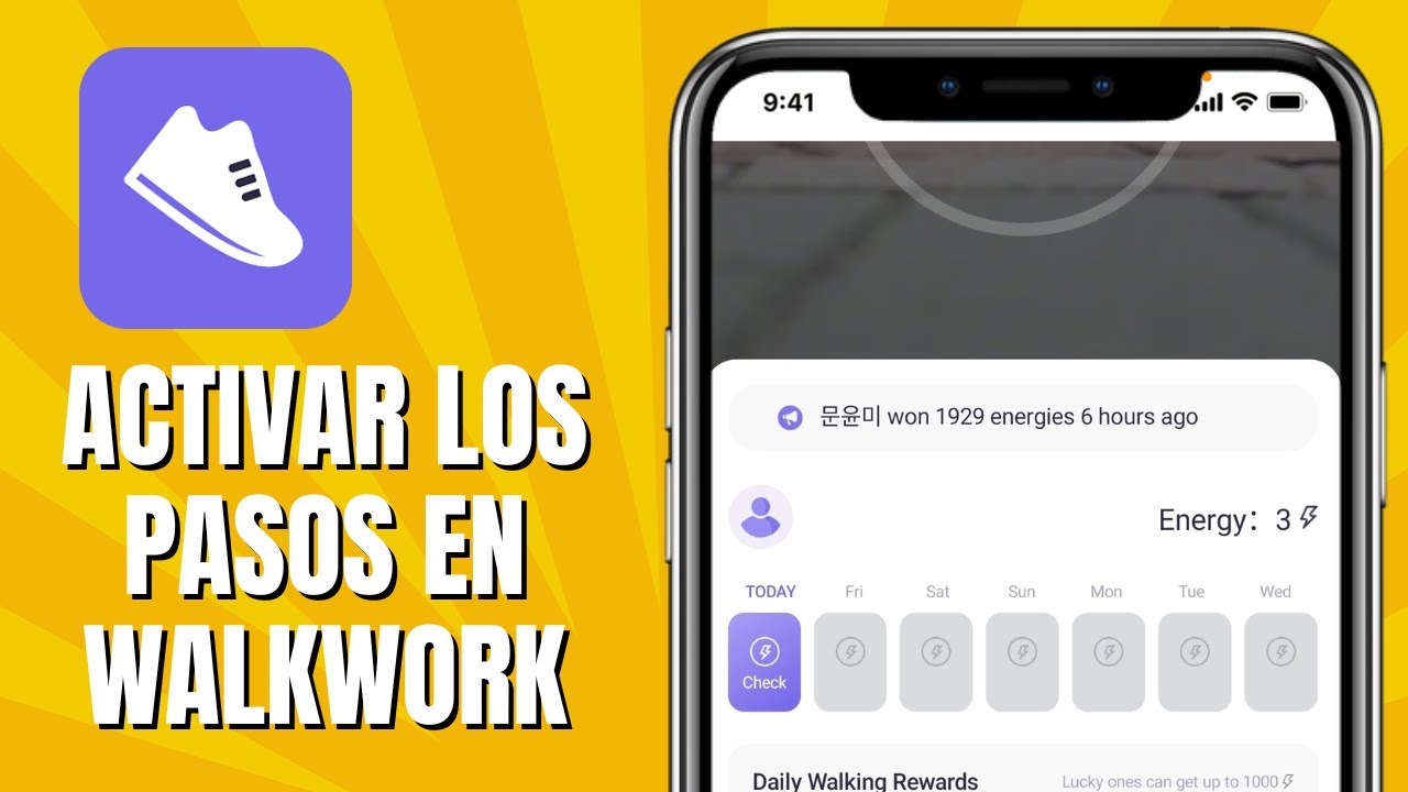 Cómo ACTIVAR Los Pasos En Walkwork - YouTube