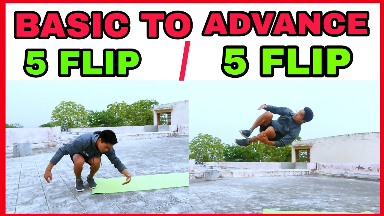 5 basic to advance flip transition - YouTube