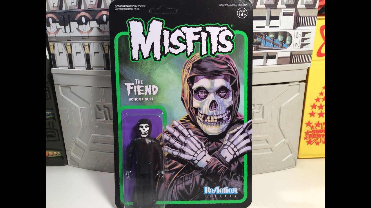 Misfits The Fiend Action Figure By Super7 !!! - YouTube