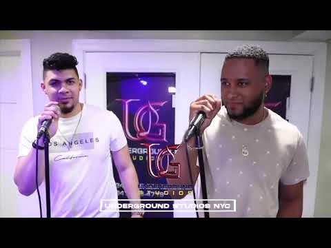 Dj coca y el Rubio acordeón en underground studio - YouTube