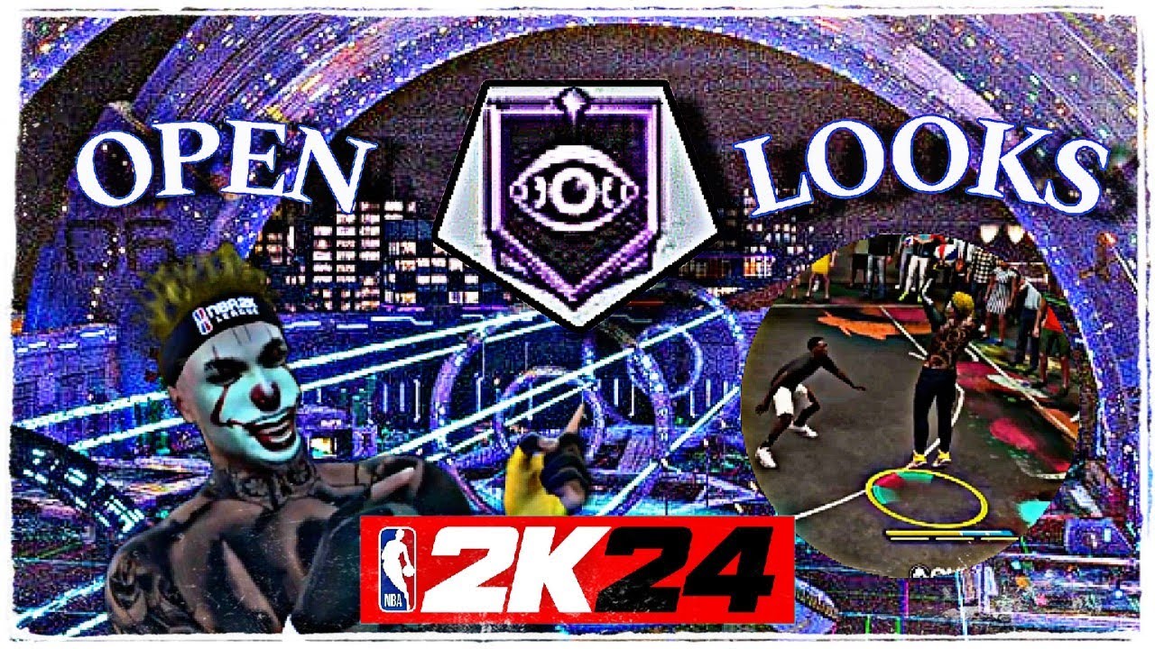 How To Max Out Open Looks Badge On NBA 2K24 - YouTube