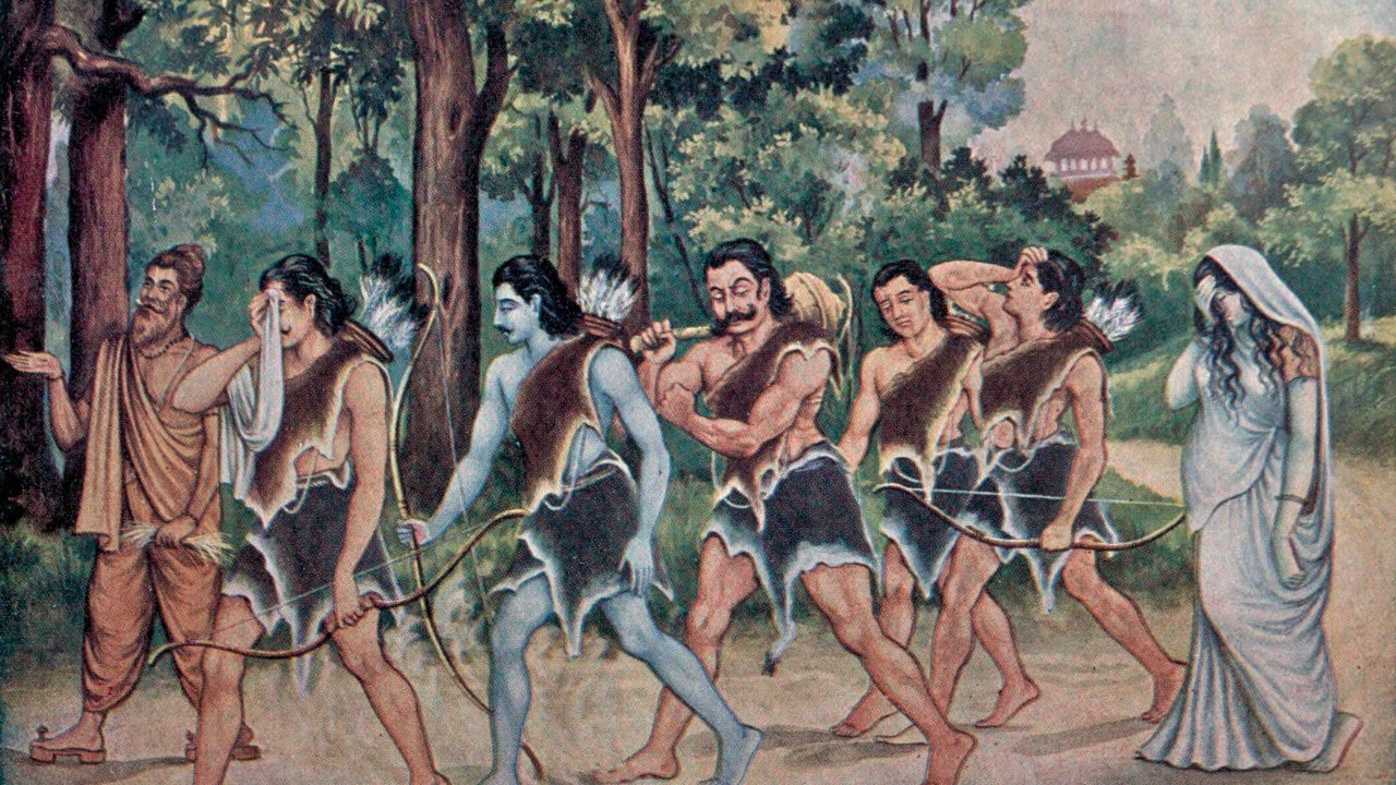 PANDAVAS IN THE FOREST - YouTube