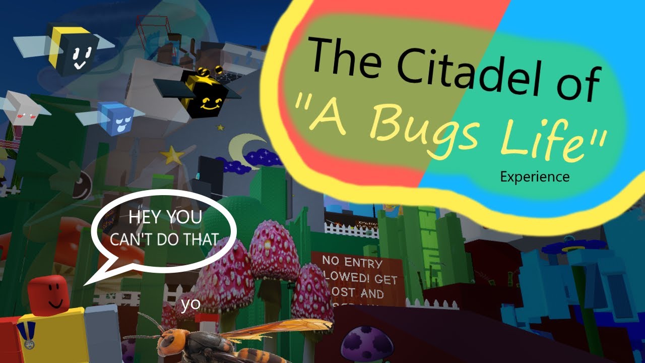 The Citadel of "A Bugs Life" Experience - YouTube