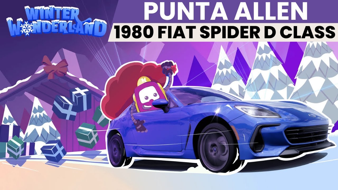 Forza Horizon 5 - Speed Zone "Punta Allen" - D Class - Fiat 124 Spider ...