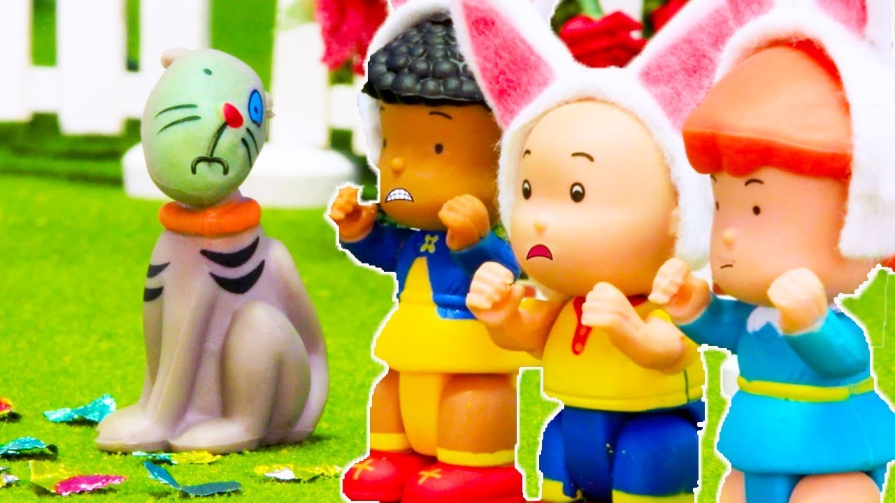 Caillou en Français | Caillou Prend Soin de Gilbert Malade | dessin ...