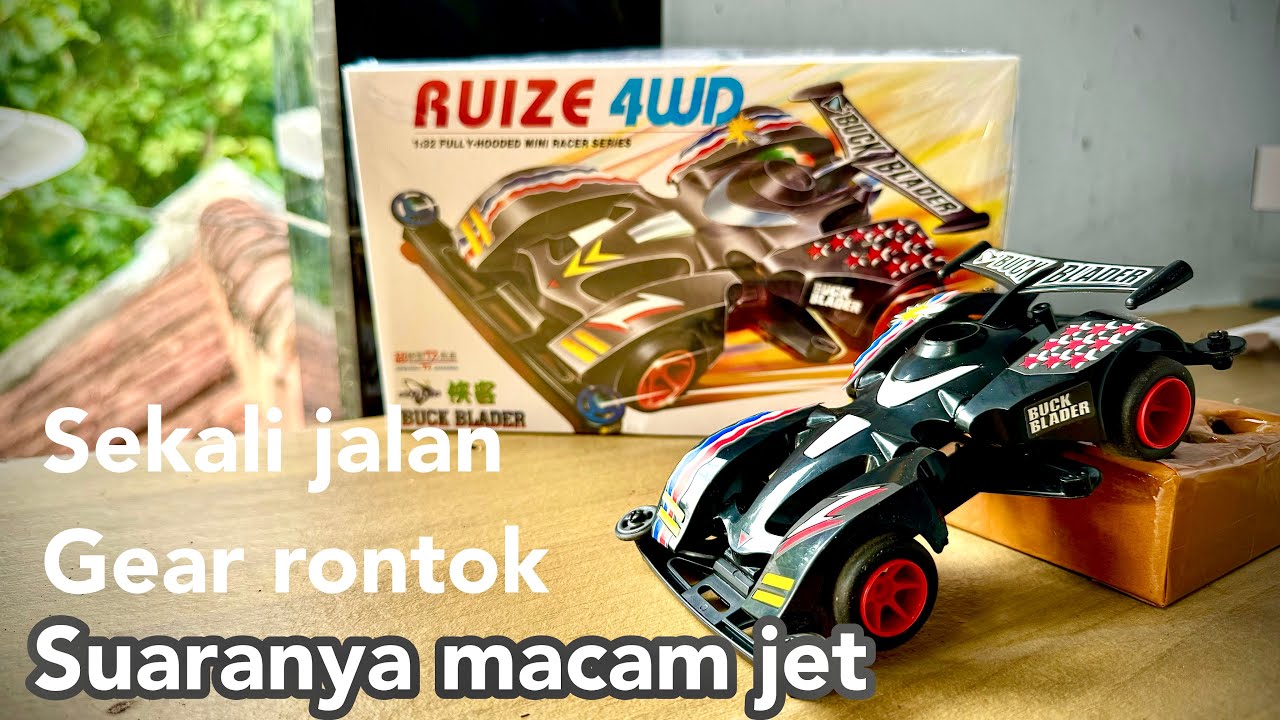 Ruize Mini 4WD Buck Blader suaranya kenceng banget - YouTube