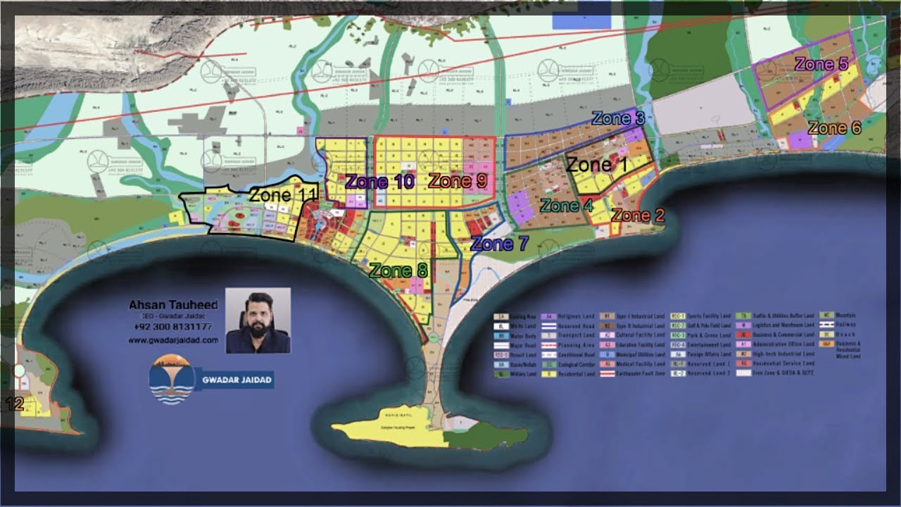 Gwadar Land Buying Guide on Master Plan 2021 - Part 2 - YouTube