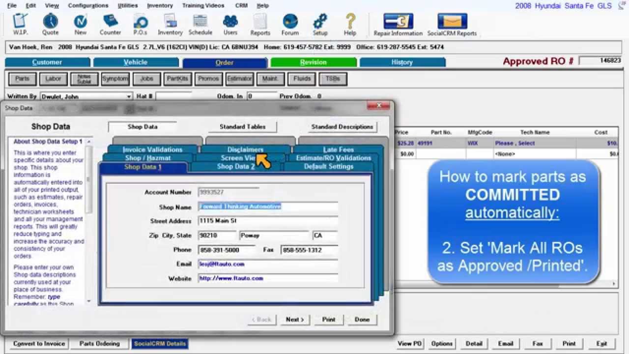 Manager SE - P.O. Screen Overview - YouTube