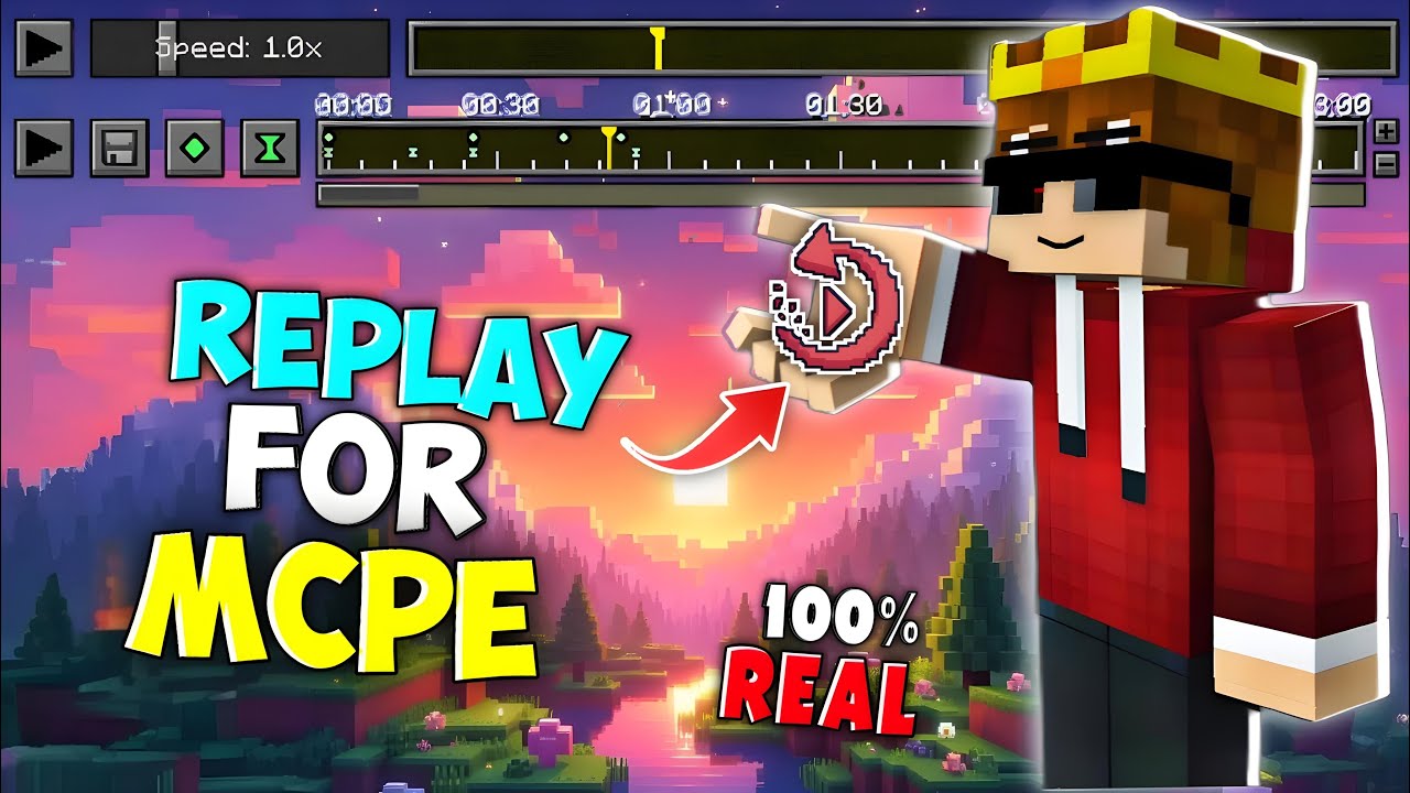 Java-Replay Mod For Minecraft PE (1.20+) | Best Replay Mod For MCPE - YouTube